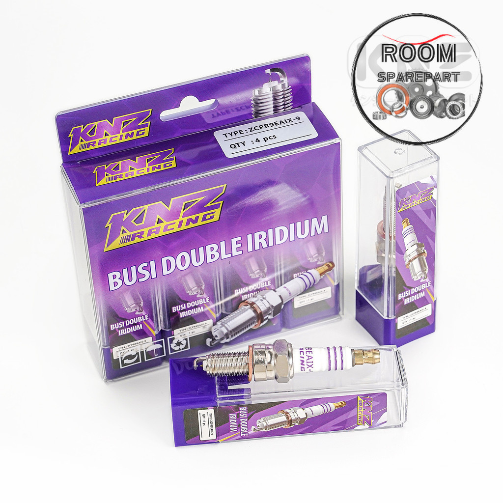 Jual Knz Busi Double Iridium Busi Racing ZCPR9EAIX-9 KNZ Racing | Shopee Indonesia