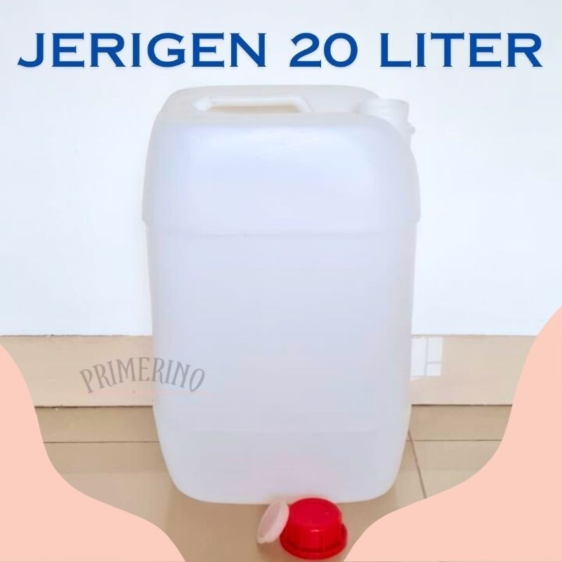 Jual [RP] Jerigen Bekas 20 Liter Tebal Kondisi 90% Bersih / Jeregen 20 ...