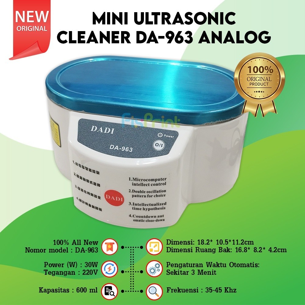 Jual Mini Ultrasonic Cleaner Non Timer Perhiasan HP Handphone Cleaner ...