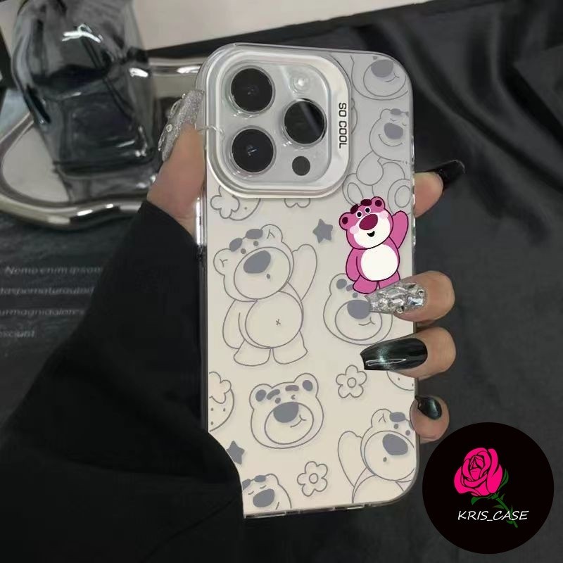 Jual Casing ponsel buram IMD berkualitas tinggi beruang merah muda ...