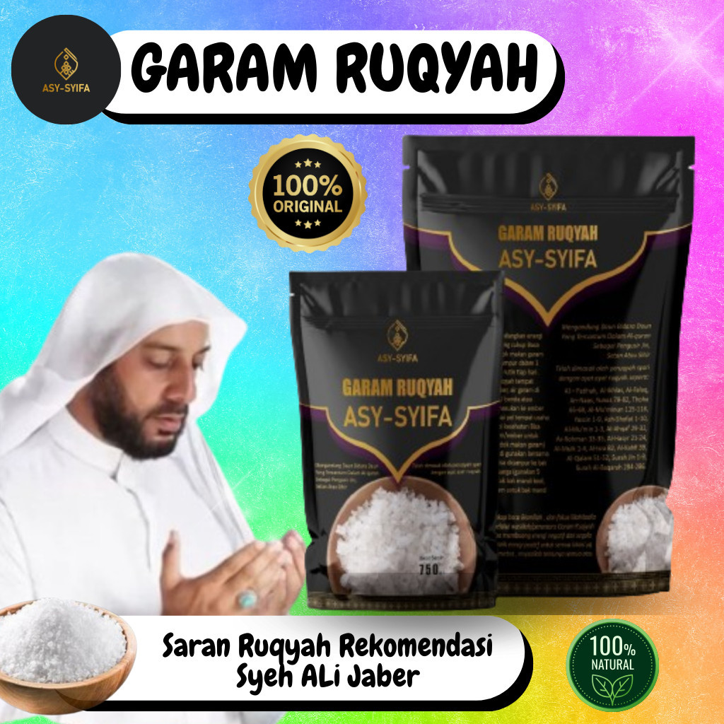 Jual Garam Ruqyah Asma AsySyifa Original - Meruqyah/Menetralisir Rumah ...