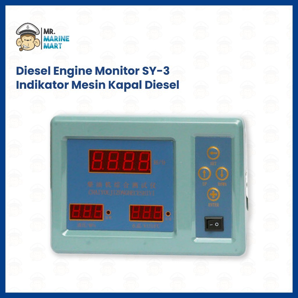 Jual Diesel Engine Monitor SY-3 Indikator Mesin Diesel Kapal | Shopee ...