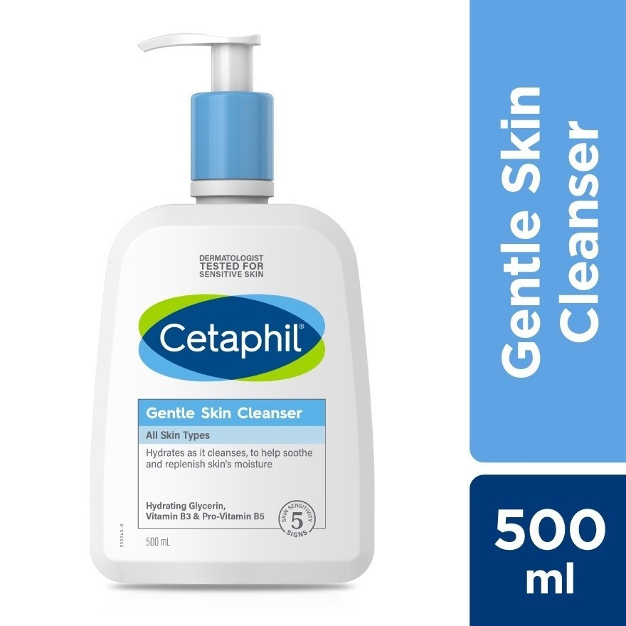Jual Cetaphil Gentle Skin Cleanser 500ml dengan Propylene Glycol Sabun ...
