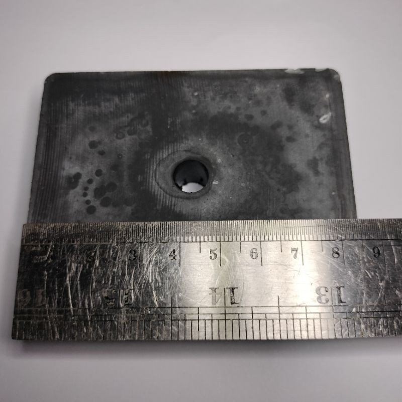 Jual Magnet Kotak Besar Ferrite Hitam Industri Besi Berani 8.5cm x 6 ...