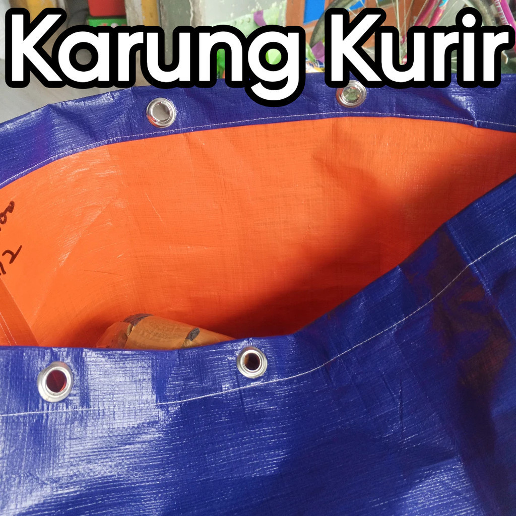 Jual Karung kurir / Tas kurir / karung terpal Serbaguna 50X100 60X100 ...