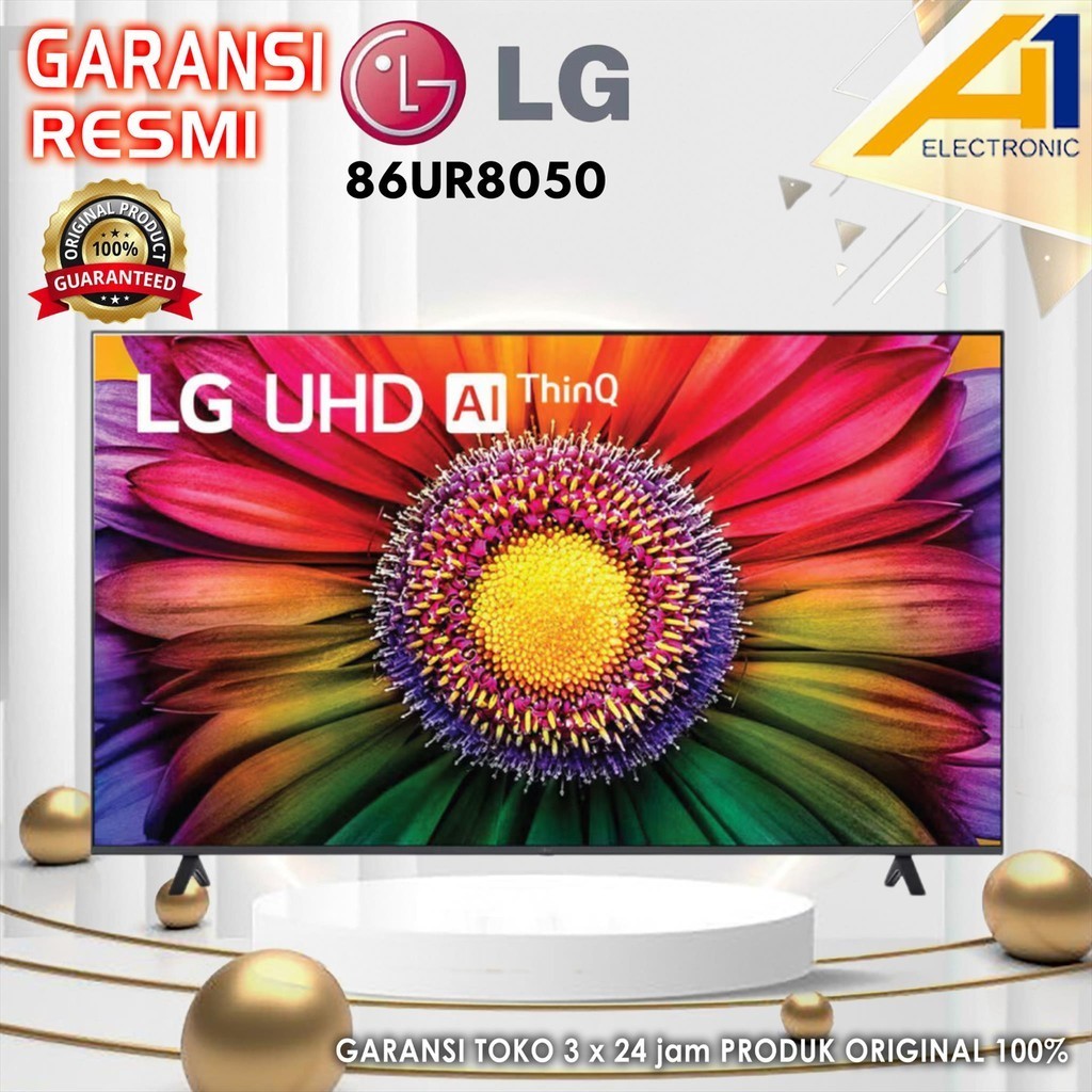 Jual LG LED TV 86UR8050PSB / 86UR8050 Smart TV 86 Inch 4K UHD HDR | Shopee Indonesia