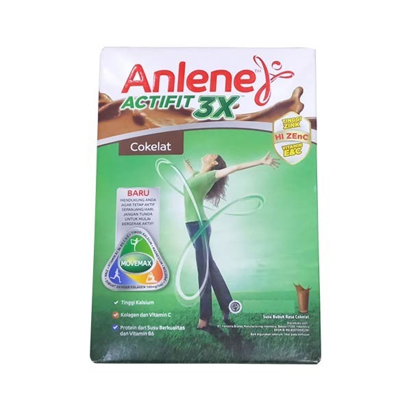 Jual ANLENE ACTIFIT 3X COKLAT 240 GR | Shopee Indonesia