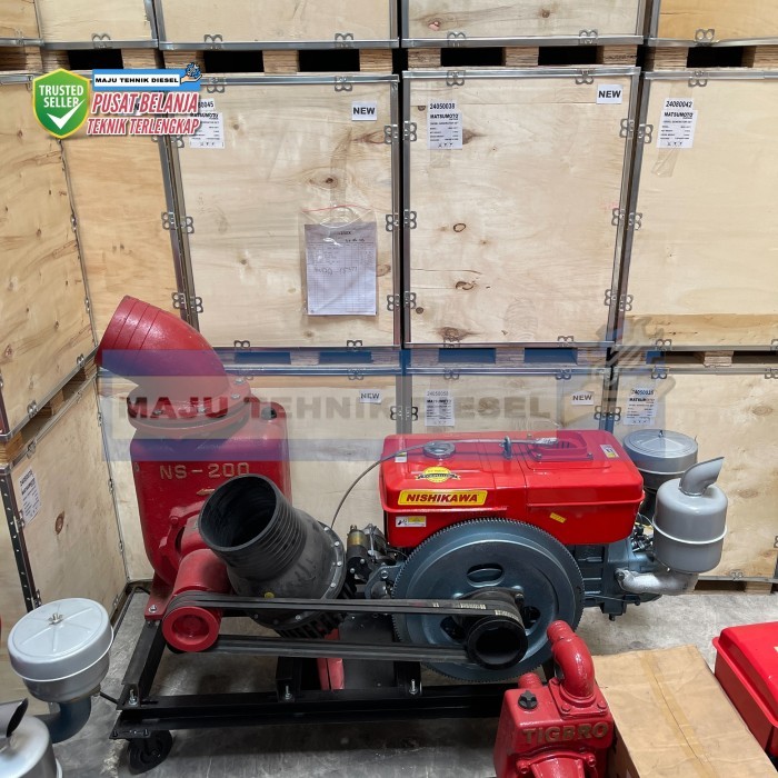 Jual Pompa Air NS 200 8inch / Pompa Irigasi 8inch / Water Pump | Shopee ...