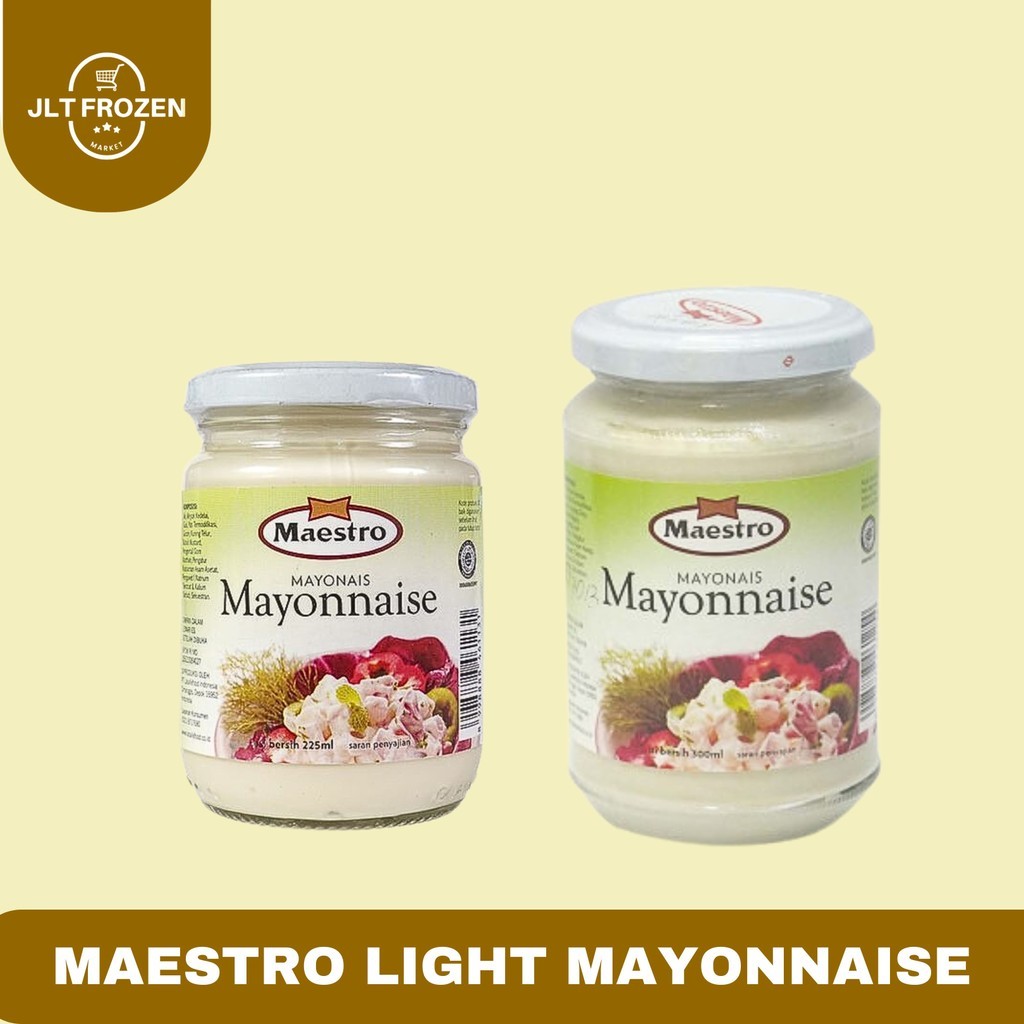 Jual Maestro Light Mayonaise Kemasan Botol 225 ml / 300 ml | Shopee ...