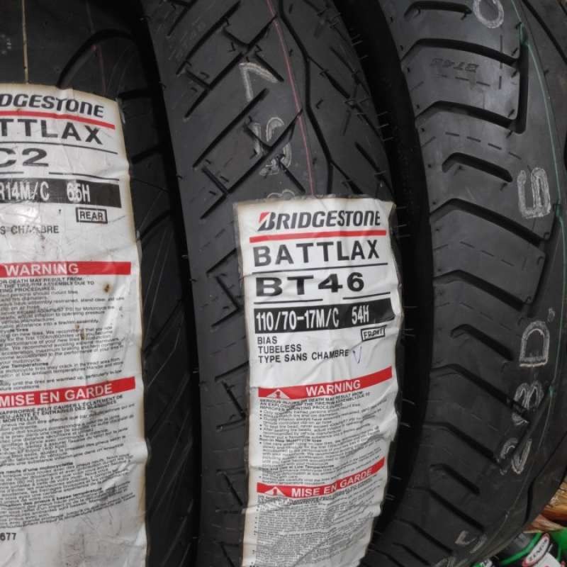 Jual BAN LUAR SEPEDA MOTOR BATTLAX B46 F UKURAN 100/80-17 RING 17 ...