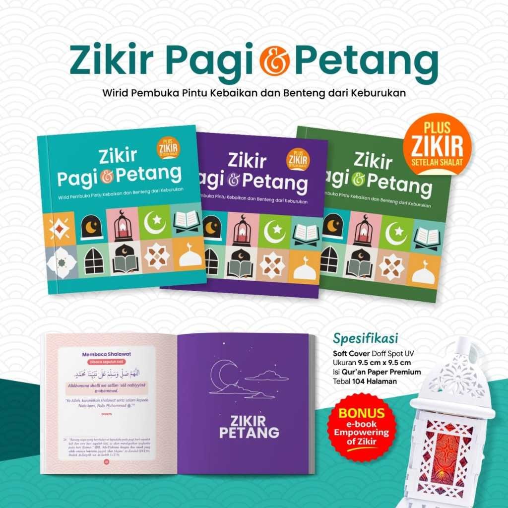 Jual Buku Zikir Pagi Petang by Zaduna Buku Doa Estetik Gratis E Book ...