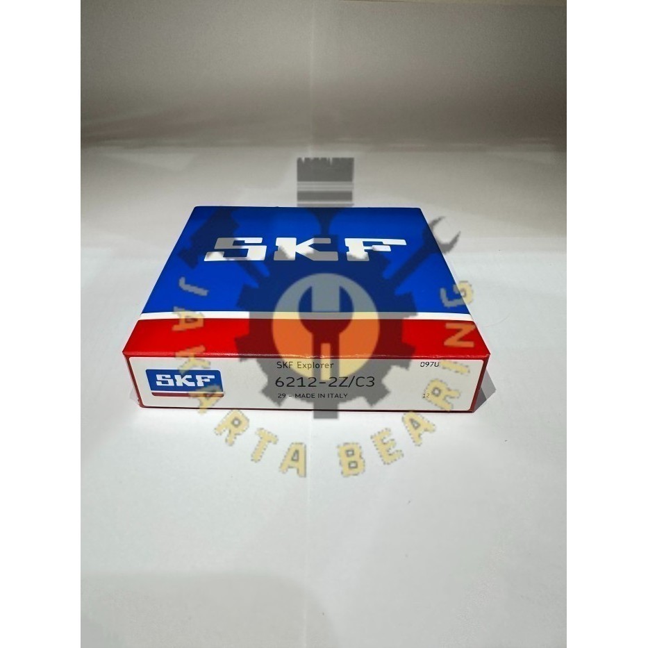 Jual Ball Bearing SKF 6212 2Z/C3 6212 ZZ C3 SKF Original 60x110x22 ...