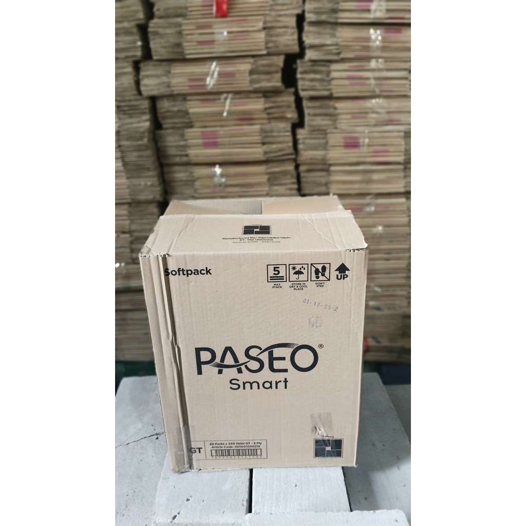 Jual Kardus Bekas Ukuran 44 cm X 37 cm X 54 cm ( Paseo Smart) | Shopee ...