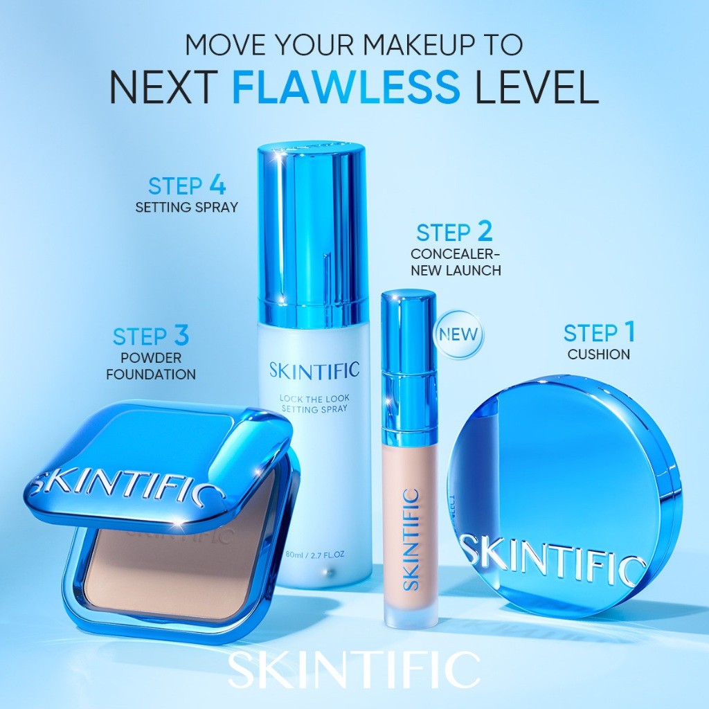 Jual Skintific Makeup set Lengkap Paket Perfect Stay Matte | Skintifc ...