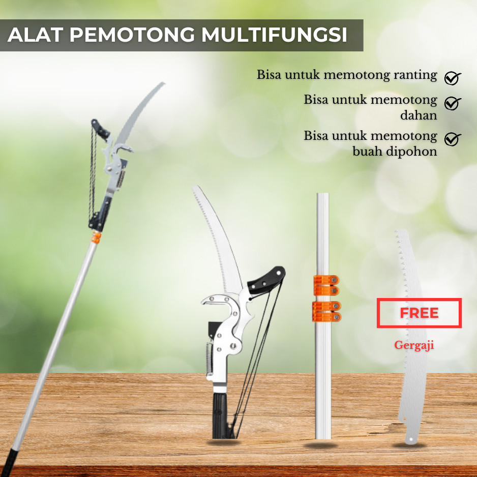 Jual Alat Potong Dahan/Gunting Rambutan/Pemotong Ranting yang Tinggi ...