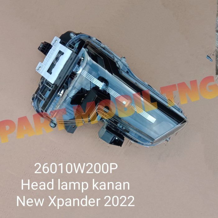 Jual Head Lamp Lampu Depan Mitsubishi Xpander 26060W180P/26010W200P RH ...