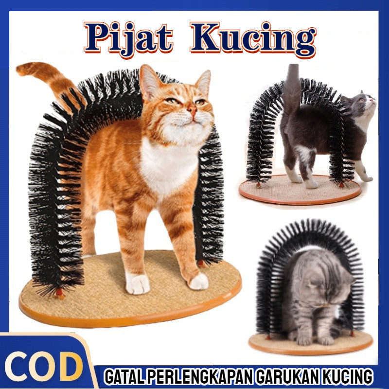 Jual Pijat Kucing / Sisir Perawatan Hewan Peliharaan /Alat Penggosok ...