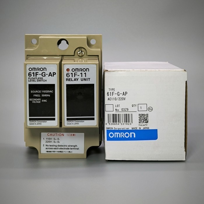 Jual FLOATLESS LEVEL SWITCH WLC 1 TANKI 61F-G-AP OMRON WATER LEVEL CONTROL | Shopee Indonesia