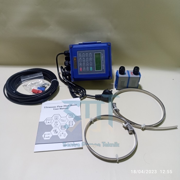 Jual Ultrasonic Flow Meter TUF2000B Liquid Tester Flow Meter 15-100mm ...