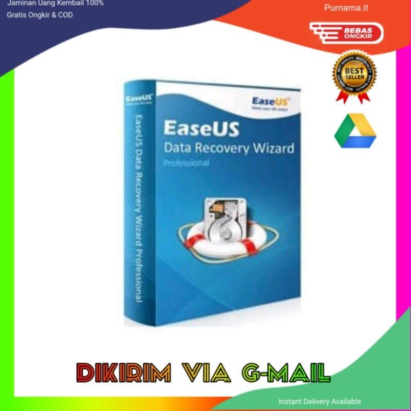 Jual EaseUS Recovery Wizard 13.5 Final Pro & Technician Aplikasi Full ...
