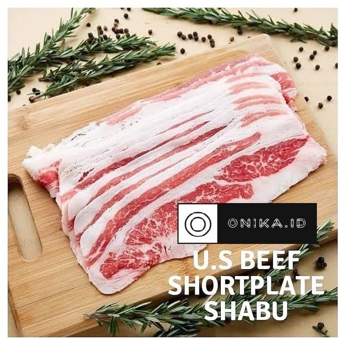 Jual Daging Sapi Short Plate(US) Sliced Beef / Yoshinoya Beef pack ...