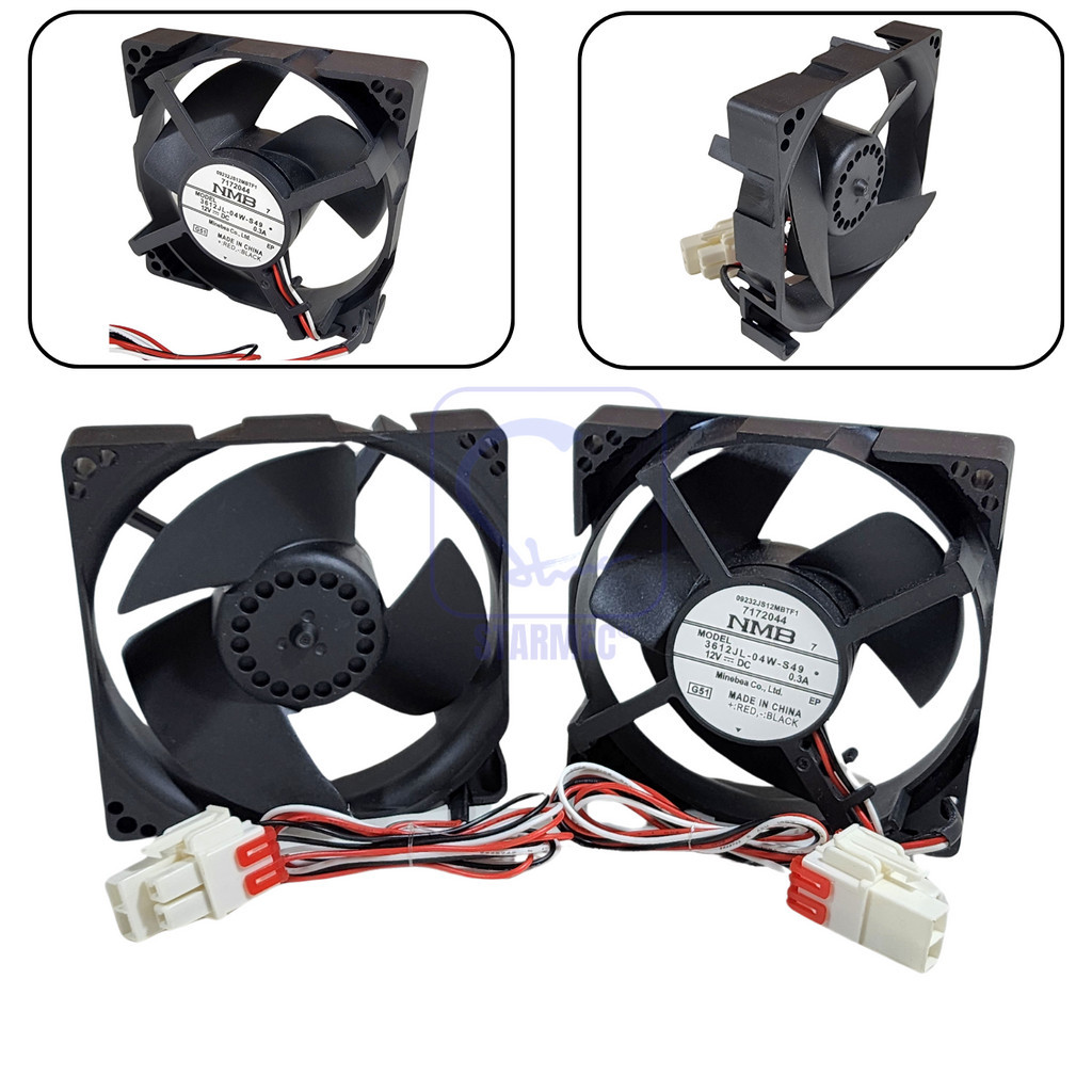 Jual Motor Fan Kulkas Panasonic Samsung Aqua Inverter 12V DC 9x9 3 Kbl ...