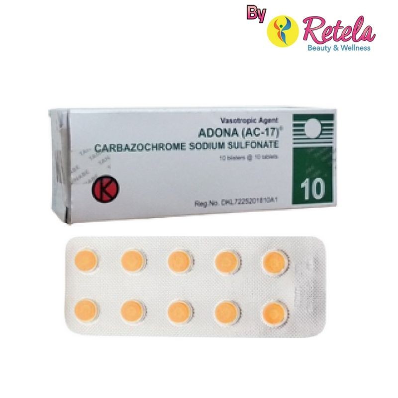 Jual ADONA AC 17 10MG 1 STRIP 10 TABLET | Shopee Indonesia