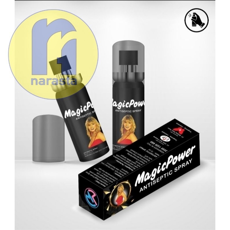 Jual PRIVASI Magic Power Spray Hitam Classic Botol Magic Semprot ...