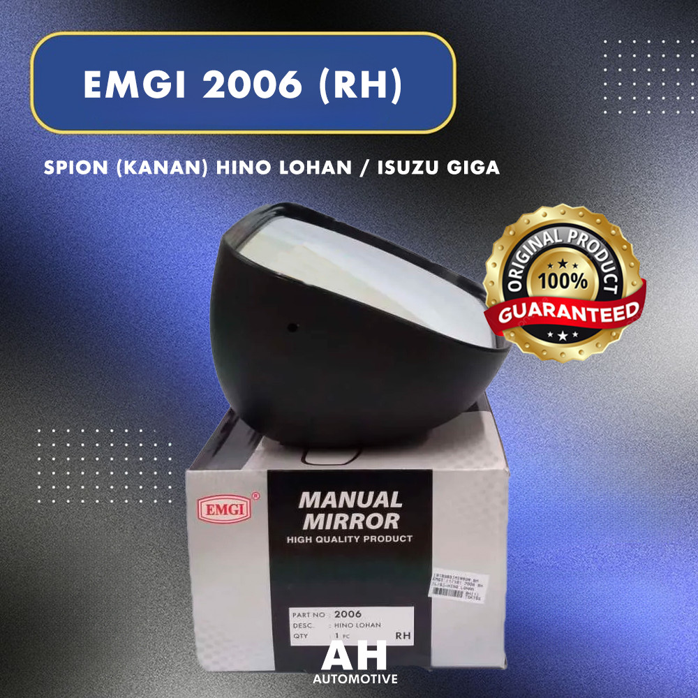 Jual EMGI 2006 Kaca Spion Kanan Truk Hino Lohan Isuzu Giga Original ...