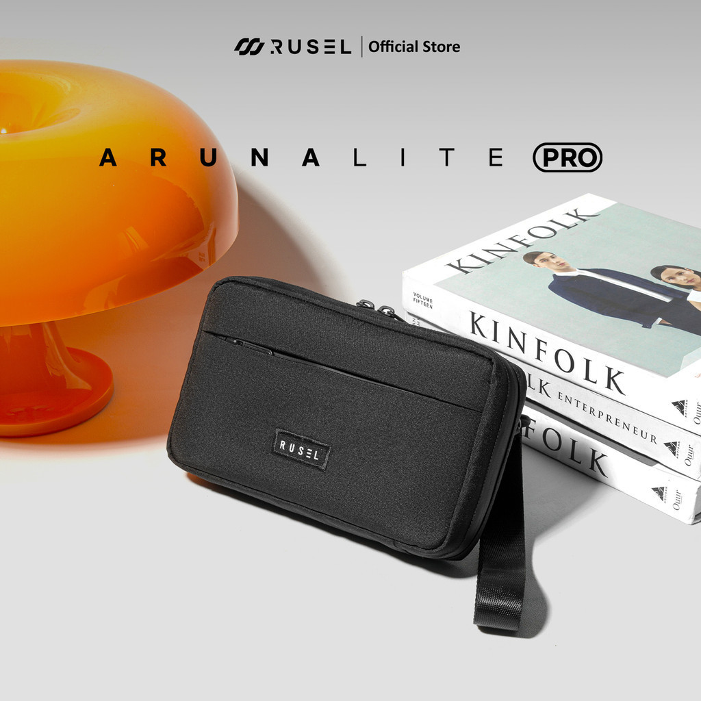 Jual RUSEL CO - Handbag Aruna Lite Pro I Clutch Bag Pria Tahan Air tas ...