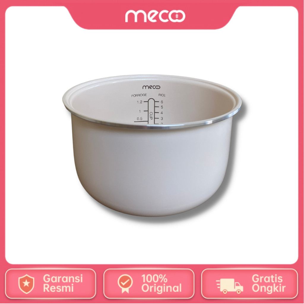 Jual Mecoo Rice Cooker Ceramic Coated Pot | Shopee Indonesia