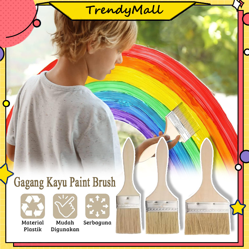 Jual kuas cat tembok /Kuas Cat Tembok/Cat Kayu/ Kuas Cat Gagang Kayu ...