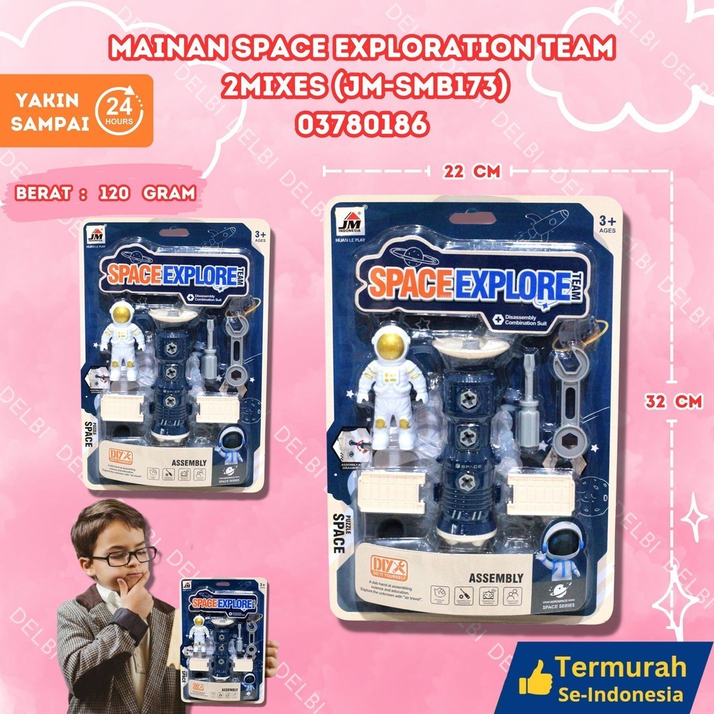 Jual Mainan Anak SPACE EXPLORE ASSEMBLY Mainan DIY Astronaut ...