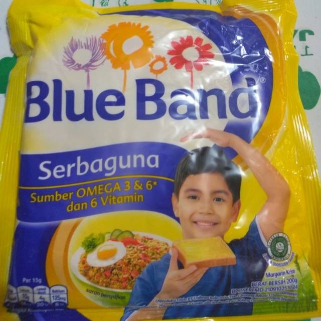 Jual margarine blue band sachet 200g BY dwz | Shopee Indonesia