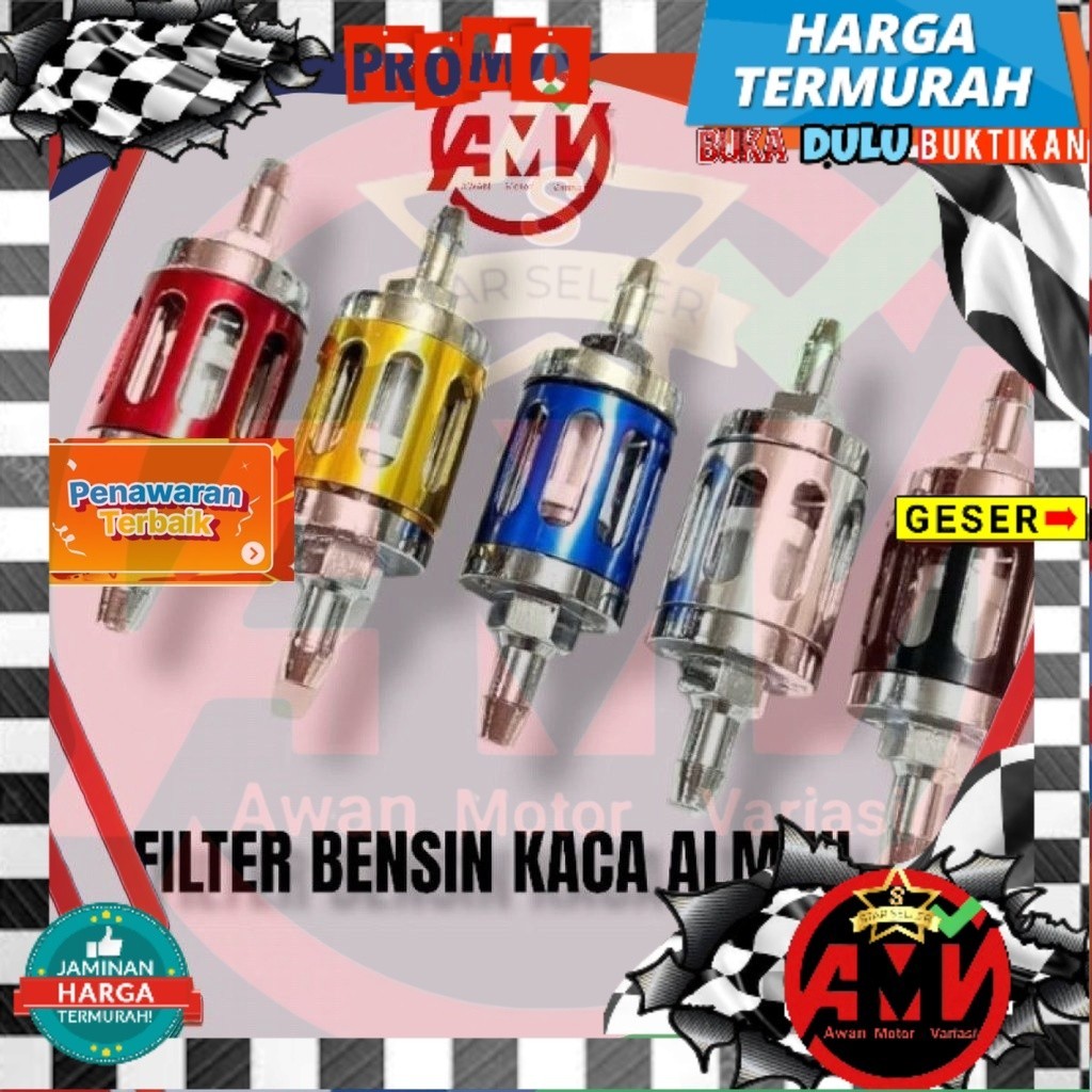 Jual Filter bensin motor / Filter SARINGAN BENSIN kaca | Shopee Indonesia