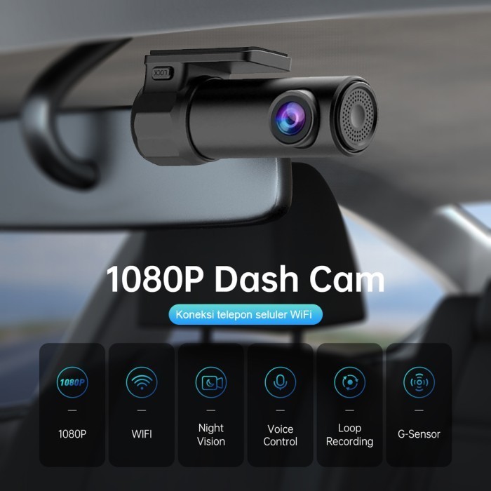 Jual Kamera Mobil Dashcam Mini DVR Wifi Dashboard Camera Recorder CCTV ...