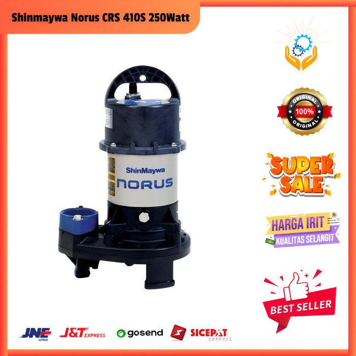 Jual Pompa Celup Shinwaywa Norus CRS410S 250Watt Landascape Sumbersible | Shopee Indonesia