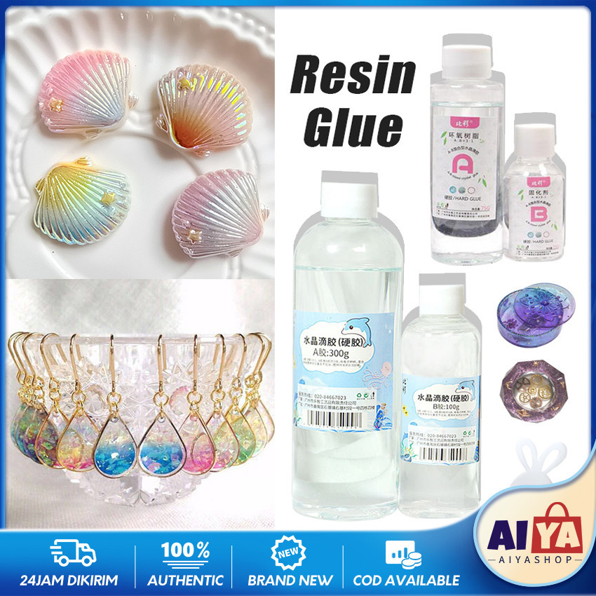 Jual Epoxy Resin Clear Dan Hardener 3:1 Diy Kreatif Craft 400G Lem Ab ...