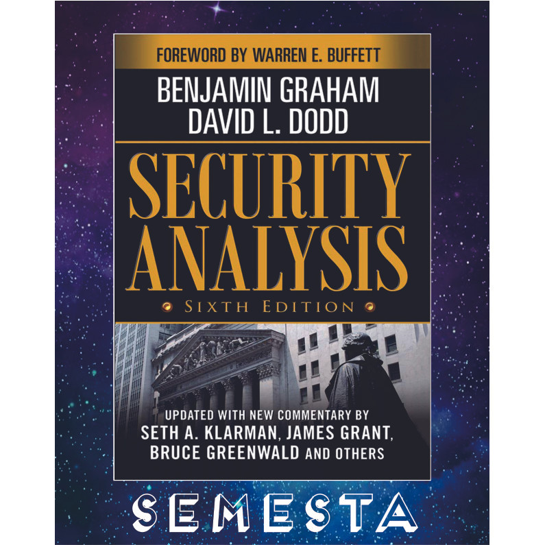 Jual Buku Security Analysis Sixth Edition By Benjamin Graham ( English ...