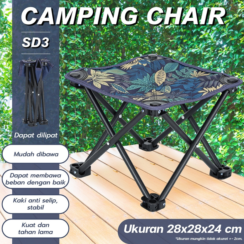 Jual HTD SPORT KURSI MANCING CAMPING LIPAT KOTAK MINI PORTABLE OUTDOOR ...