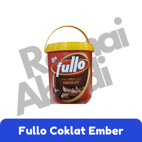 Jual FULLO WAFER RASA COKELAT KEMASAN EMBER 200GRAM | Shopee Indonesia