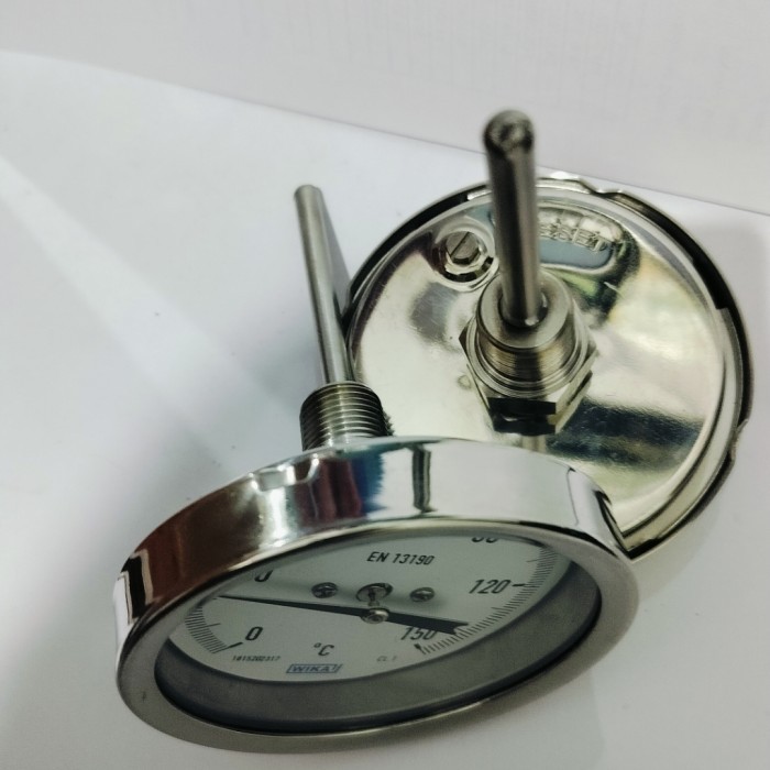 Jual Thermometer Wika 3" 250C,Drat 1/2"NPT,D.Stik 6mm,P.Stik 70mm ...