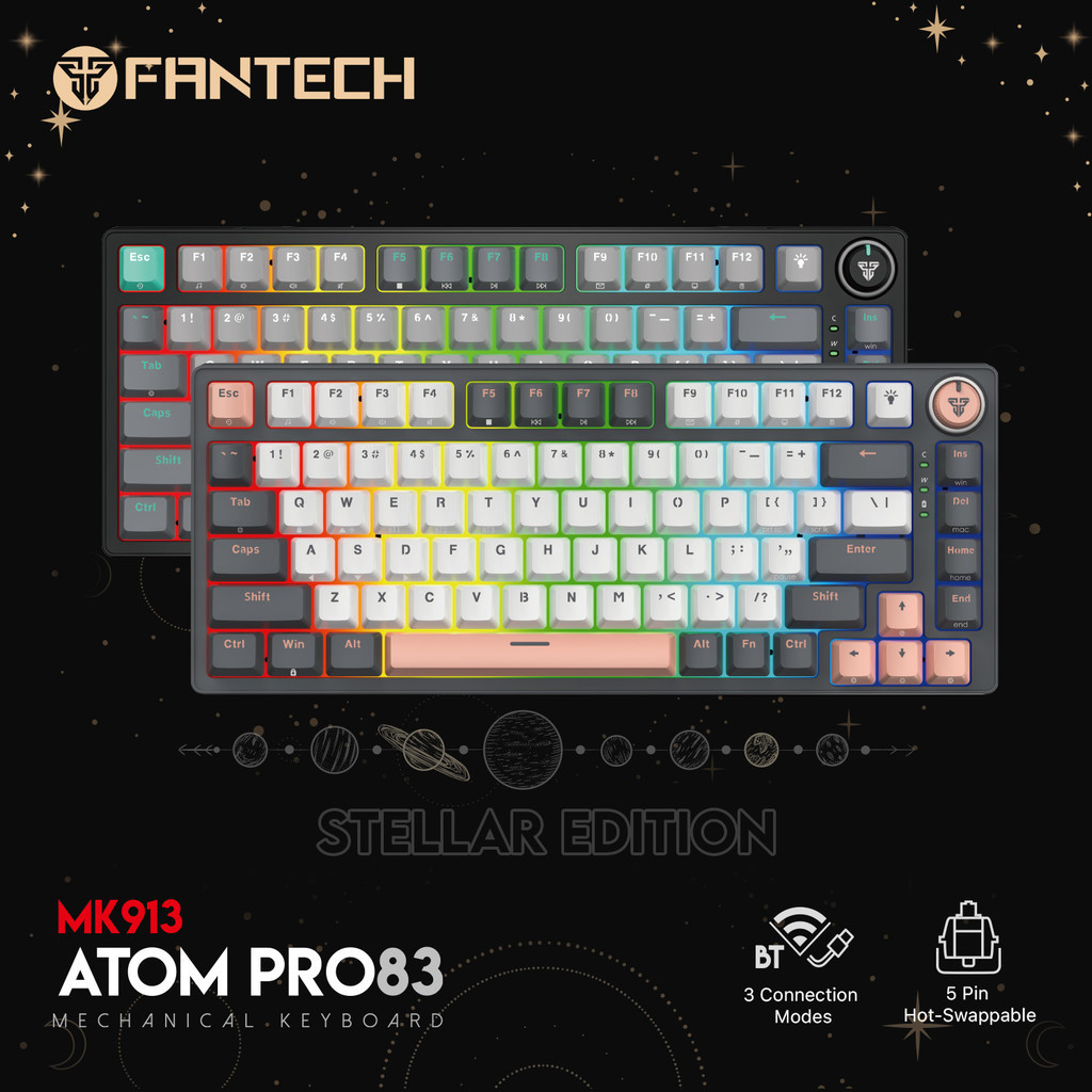 Jual Fantech Atom83 / Atom-83 MK913 Pro Series Wireless Mechanical ...