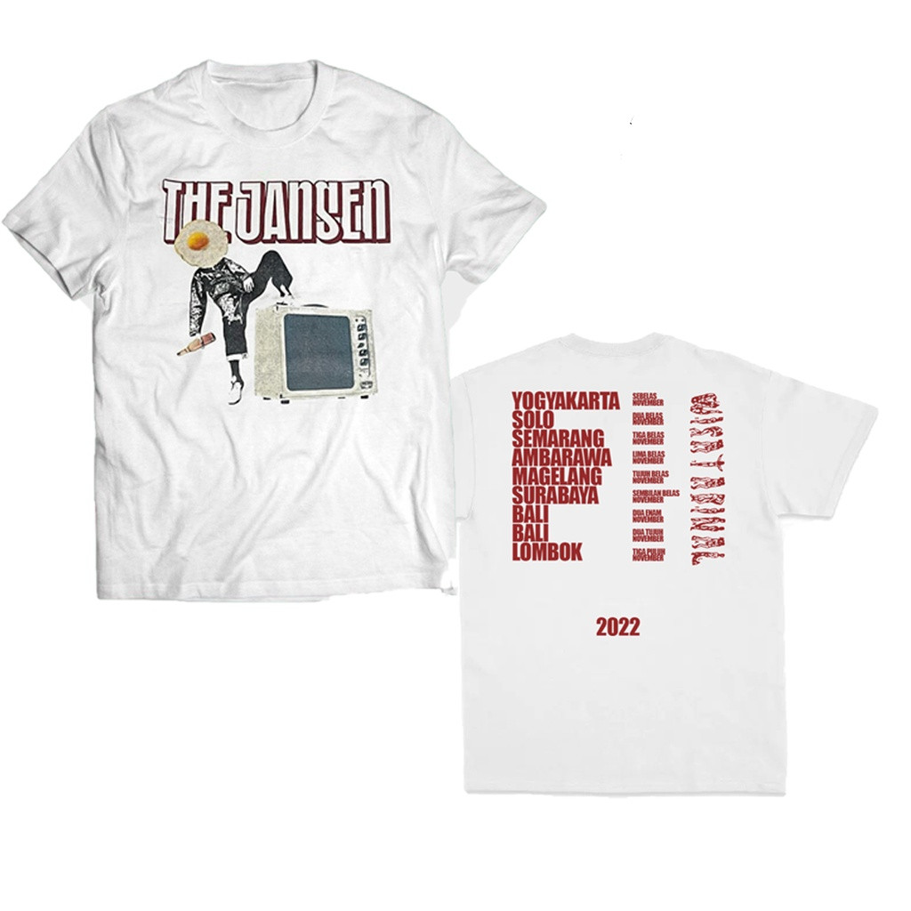 Jual BAND - The Jansen Banal Wisata Tour 2022 - T shirt Kaos - Cotton ...