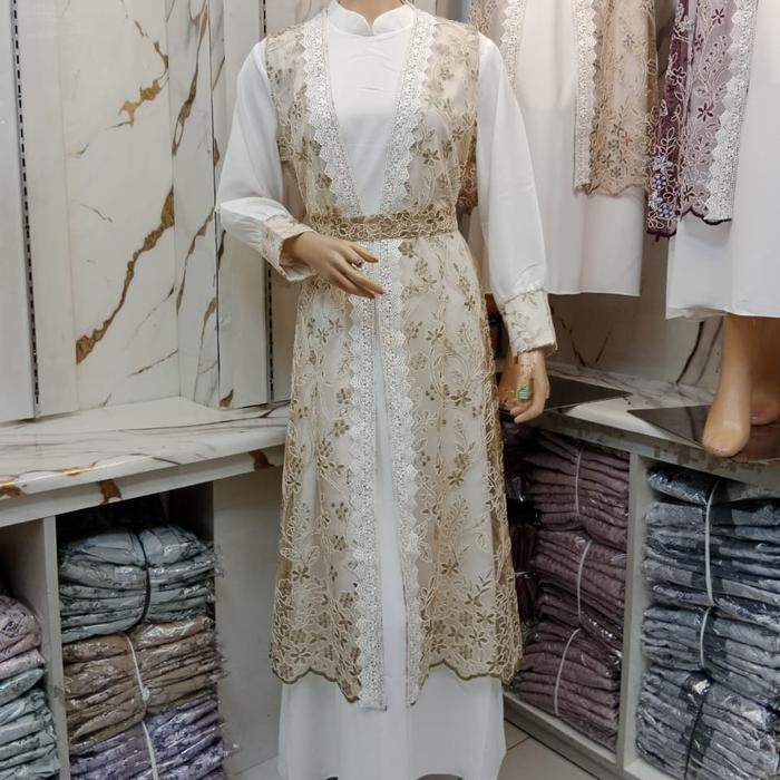 Jual Kaluna Dress Outer Premium - Gamis Outer Muslim Wanita Terbaru ...