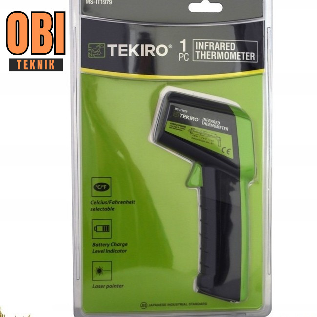 Jual Tekiro Thermogun Infrared – Pengukur Suhu Profesional - Obi Teknik ...