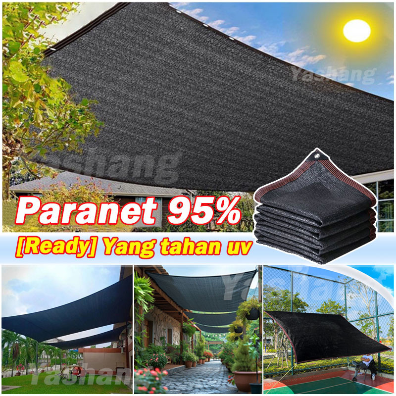 Jual paranet 90% Anti-UV Kerai Net Canopy Outdoor Sun Shade Net Car ...