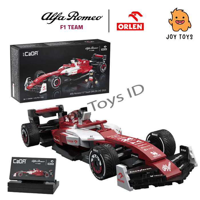 Jual JOY TOYS Mainan Brick Cada Mobil Balap Formula 1 Kick Sauber F1 ...