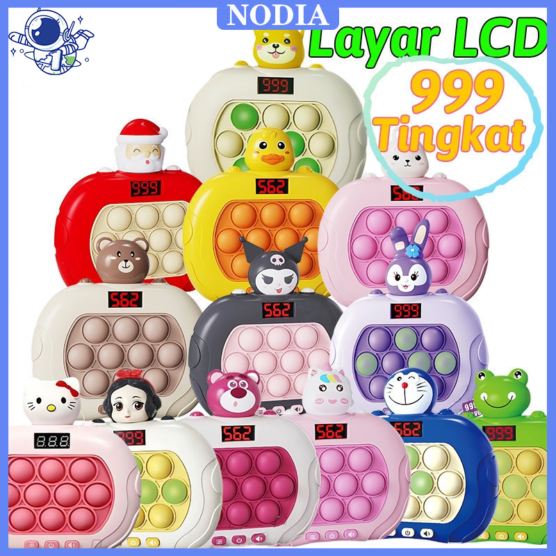 Jual Nodia Toys 999 Level 13 Tombol Game Pop It Elektronik Dengan Layar ...