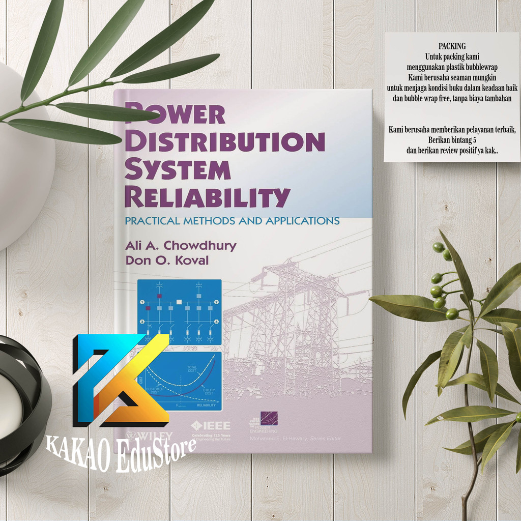 Jual Power Distribution System Reliability (Ali A. Chowdhury) | Shopee Indonesia